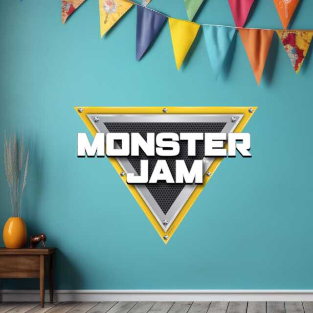 Monster Jam Wall Sticker - Logo Decal Art by Etsy | ufurnish.com