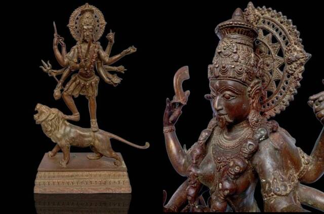 Big Mahakali Bronze Statue Maa Kali by Etsy | ufurnish.com