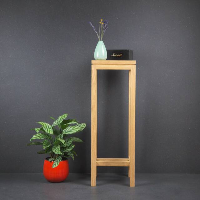 Japanese-Inspired Side Table - Pedestal Japanese Furniture by Etsy ...