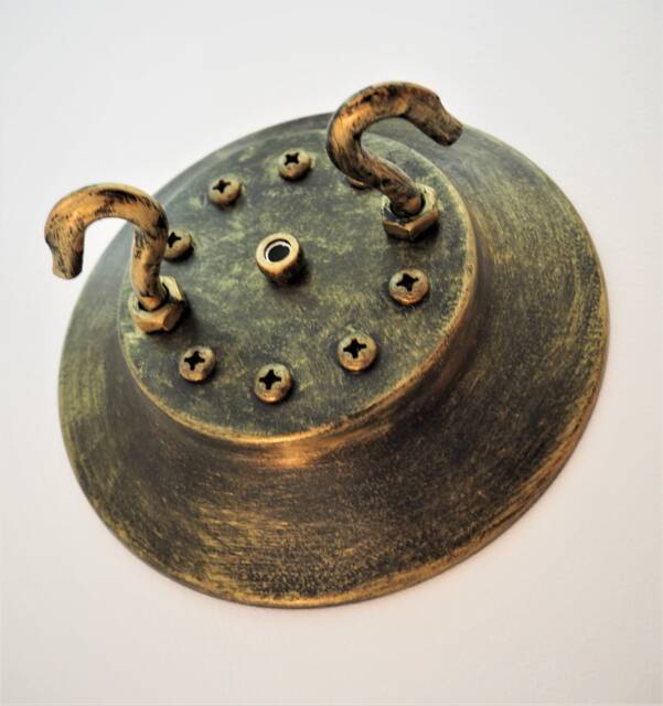 Ceiling Plate For Chandeliers & Lighting Fixtures Canopy Mounting Gold ...