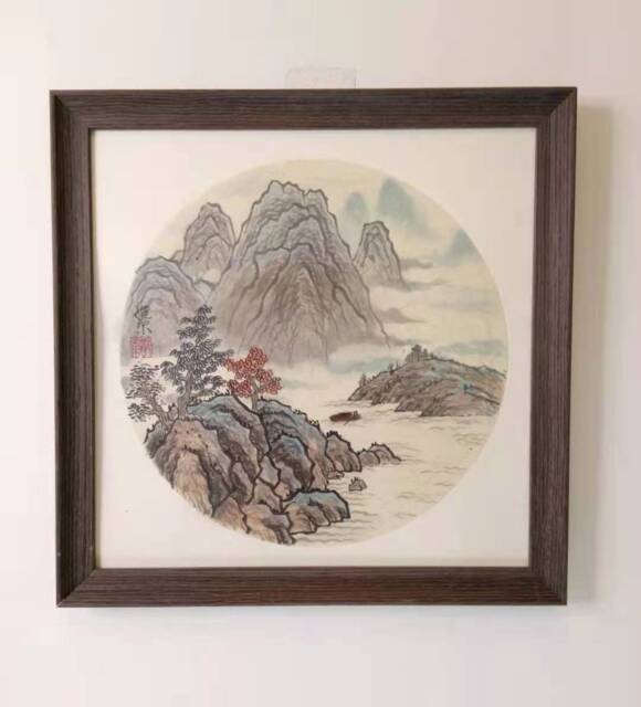 Chinese Landscape Original Painting/Shan Shui Mountains & Water Asian ...