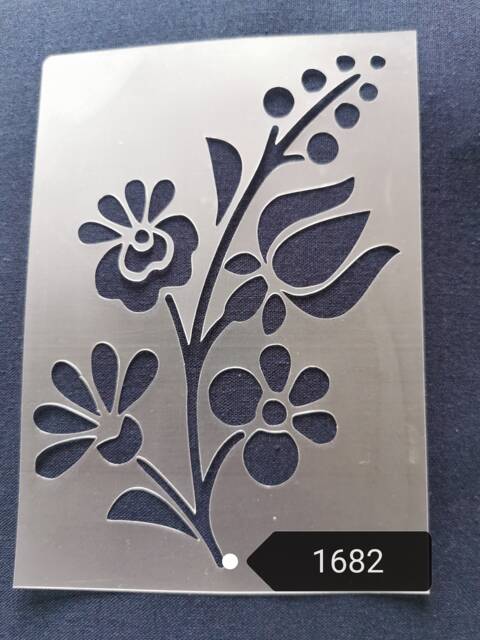 Hungarian Folk Stencil, Flexible, Reusable, 125Mic, Wall Decor, Home Decor, Furniture Painting ...