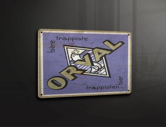 Orval Beer Biere - Metal Sign Plaque Wall Art Decor Signage by Etsy ...