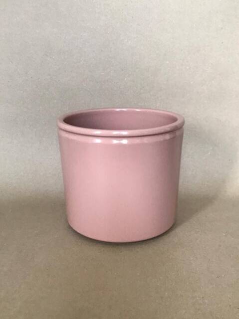 Pink Ceramic Plant Pot Glossy Glazed Planter by Etsy | ufurnish.com