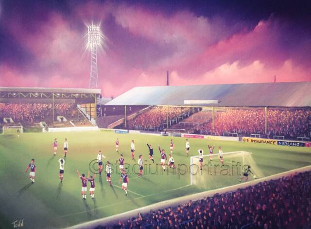 Burnley - The Longside Turf Moor 1970's A3 Print by Etsy | ufurnish.com