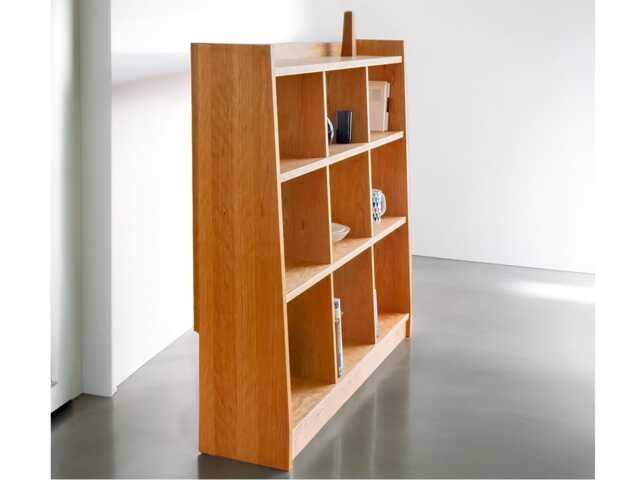 Solid Wood Shelving Unit, Made To Order Decorative Bookshelf, Open ...