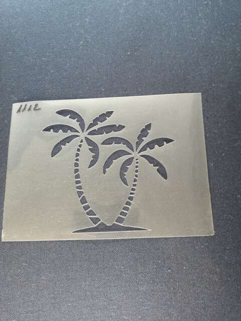 Palm Tree Stencil, Flexible, Reusable, 125Micron, Wall Decor, Home ...