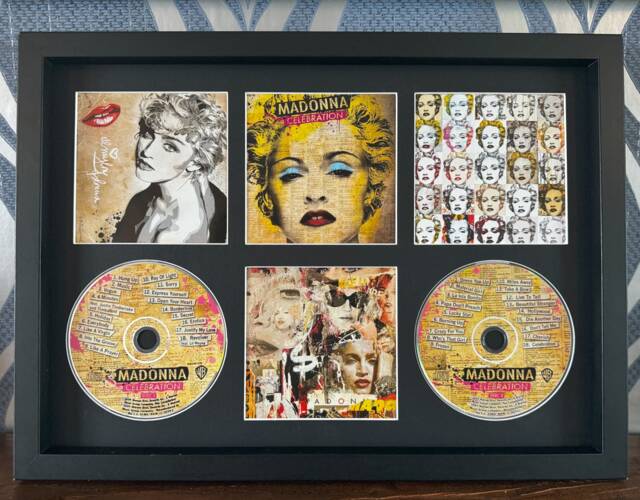 Madonna - Celebration Double Cd Wall Display Frame Not Included by Etsy ...