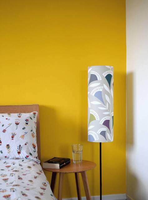 Tall Geometric Flowerhead Lampshade Conical Or Cylindrical Shape ...