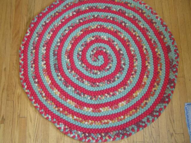 Item # 150. This Is A Circular, Handmade, 3 Continuous Strand Braided ...