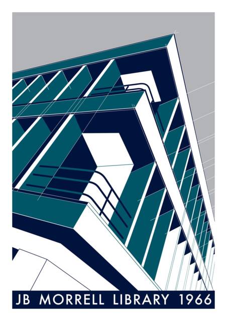 York University Jb Morrell Library Print by Etsy | ufurnish.com