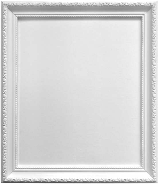 Shabby Chic White Photo Frame Recycled Plastic, Portrait Or Landscape ...