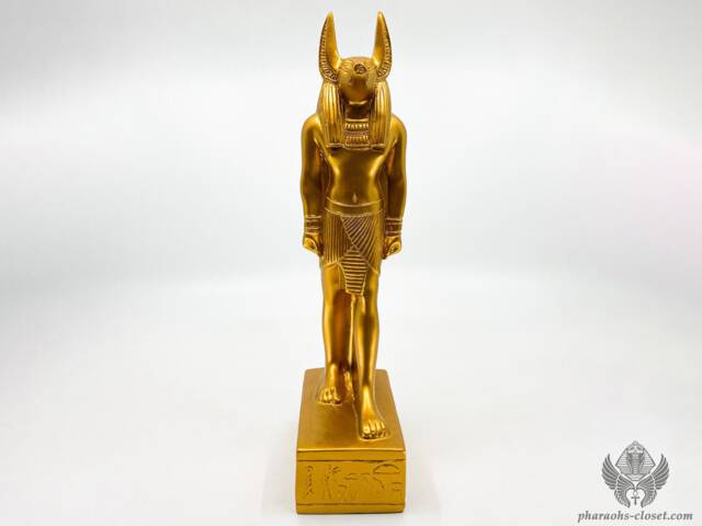 The Golden Anubis Lord Of Underworld - Unique Ancient Egyptian Statue ...