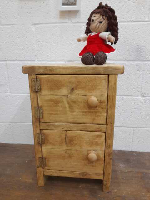Handmade Bedside Table Side Cupboard Reclaimed Wood by Etsy | ufurnish.com