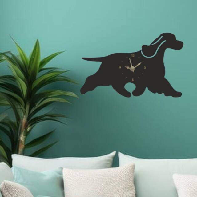 Cocker Spaniel Clock by Etsy | ufurnish.com