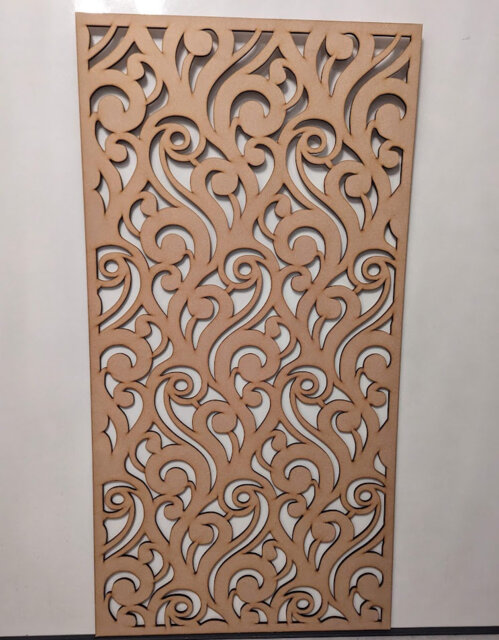 Laserkris Radiator Cover Grille, Panel, Screening Laser Cut 3mm Thick ...