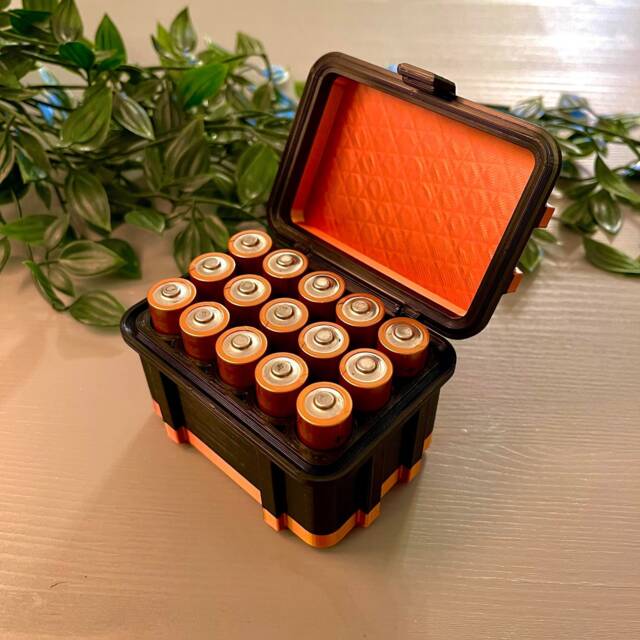 Aa Battery Organizer Storage Case - Travel Solutions Home Customize ...