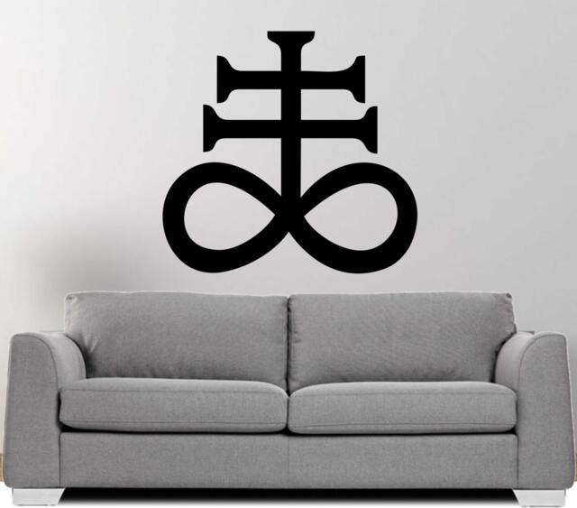 Sulfur - Leviathan Cross Vinyl Wall Decal by Etsy | ufurnish.com