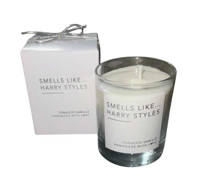Smells Like Harry Styles - 200G Clear Gloss Jar Candle Tobacco Vanille ...