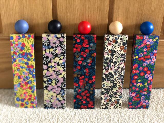 Liberty Wiltshire Berry Door Stop Wedge Recycled Hardwood, Choice Of ...