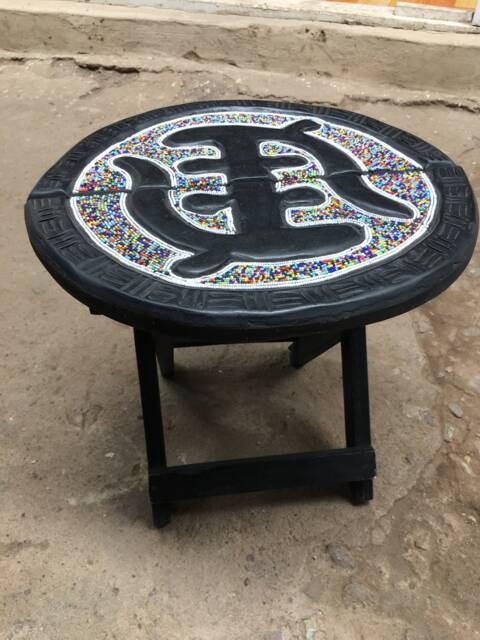 African Table - Coffee Table Adinkra Tables From Ghana Hand Carved ...