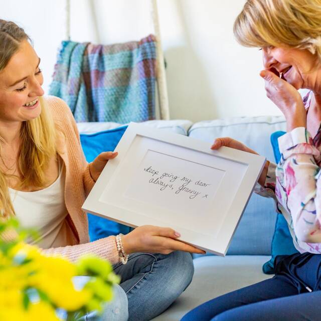 Memory Frames With Original Handwriting- Personalised Loved Ones ...