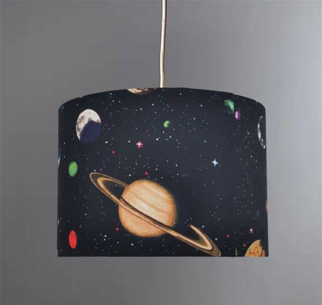 New High Quality Kids Room Space Planets Eirth Solar System Pattern ...