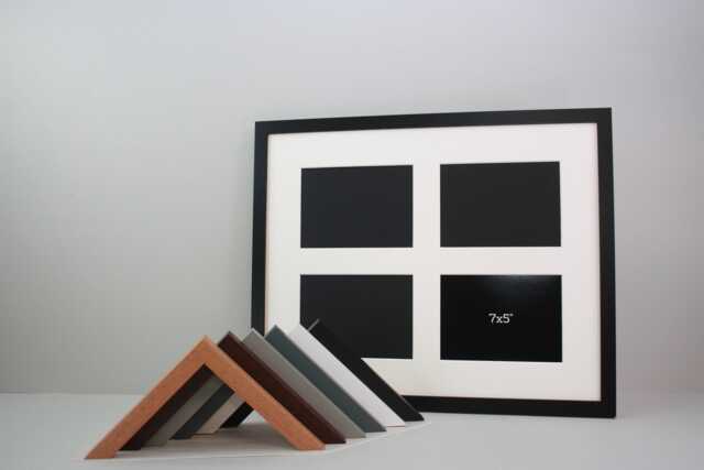 Multi Aperture Photo Frame. Holds Four 5x7 by Etsy | ufurnish.com