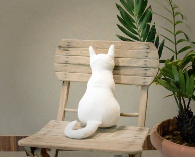 Cat Shaped Velvet Cushion Nursery Decor Pillow by Etsy | ufurnish.com