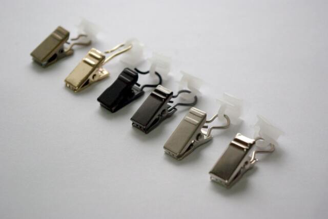 Curtain Track Rail Gliders Slides With Metal Crocodile Clips Teeth ...