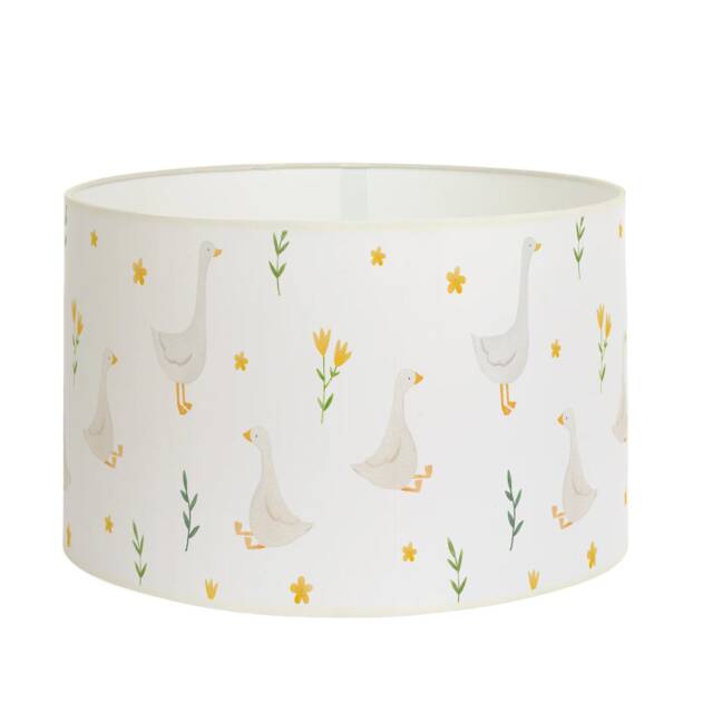 Lampshade Goose & Flower, Children's Fabric Light, Baby Room Decoration ...
