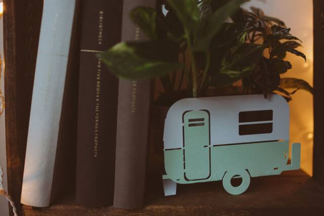 Boler Planter Retro Camper Gifts For Him Her Campers Plant Lover Boler ...