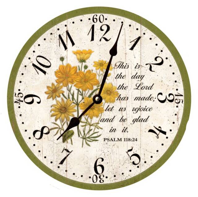 Christian Clock - This Is The Day Lord Has Made Clock by Etsy ...