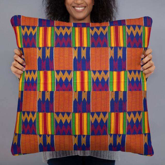 African Print - Kente Basic Pillow by Etsy | ufurnish.com