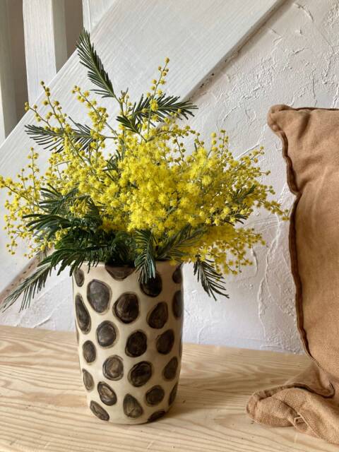 Vase - Ceramic Vase Stoneware Artisanal Handmade Object Deco by Etsy ...