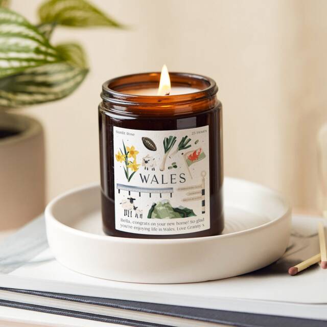 Wales Gift Candle Welsh Keepsake Scented Soy Candle by Etsy | ufurnish.com