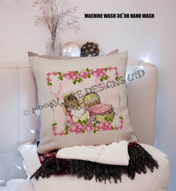 Personalised Hunka Munka Mouse Beatrix Potter Cushion Cover by Etsy ...