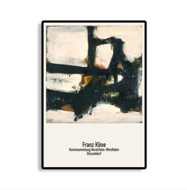 Franz Kline, Abstract, Contemporary Art, Brush Strokes, Wide Brush, Avant-Garde, Abstraction ...