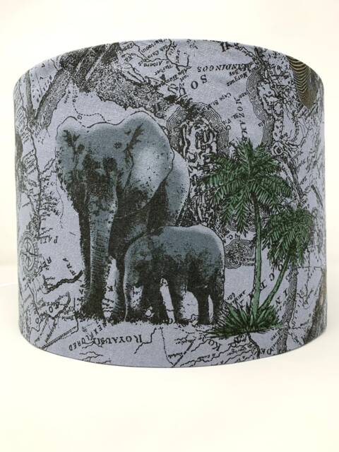 Elephant Lampshade Safari Jungle Animals Light Shade by Etsy | ufurnish.com