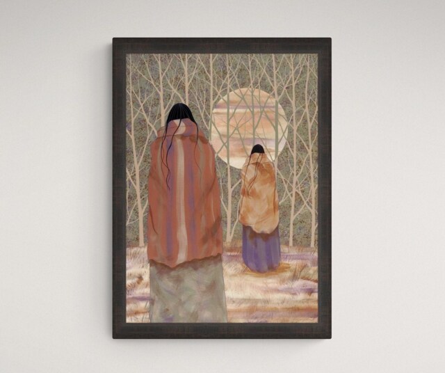 Woodlands Moon By Jeanne Rorex-Bridges, Spiritual Art by Etsy ...