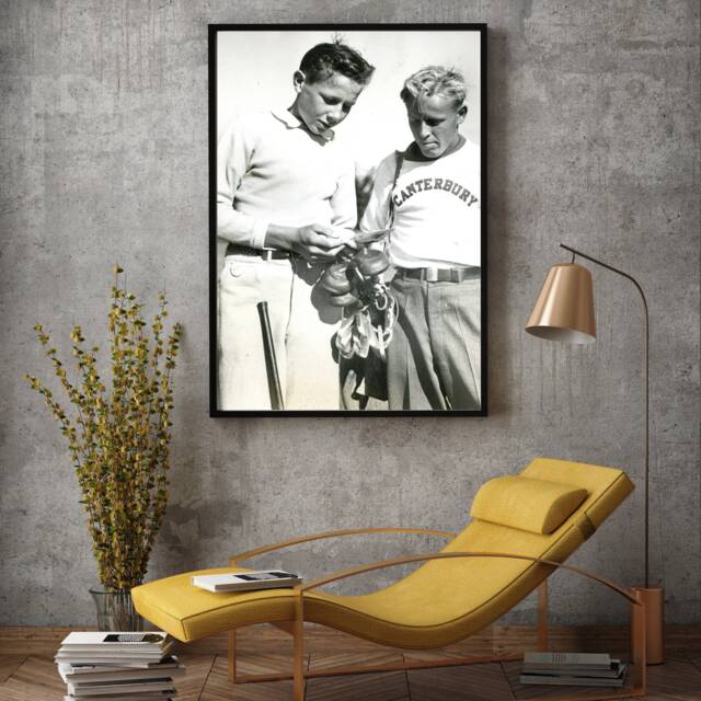 Original Vintage Golf Caddies Negative Print by Etsy | ufurnish.com