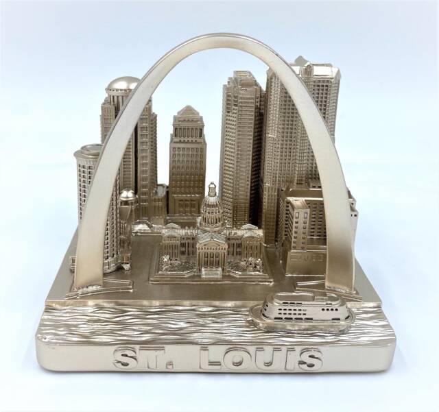 St Louis 3D City Famous Building Model Statue Souvenir Decoration For ...