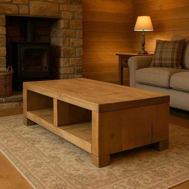 The Dorset Coffee Table Hand Crafted Rustic Shabby Chic Handmade Solid ...