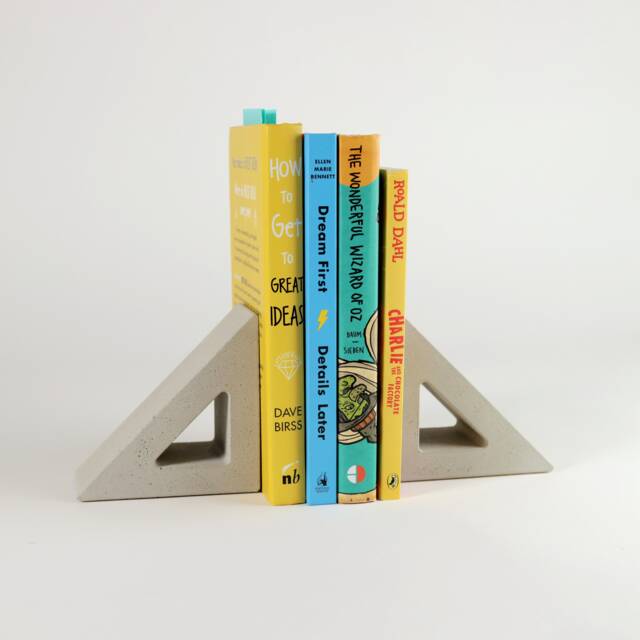 Triangle Bookends by Etsy | ufurnish.com
