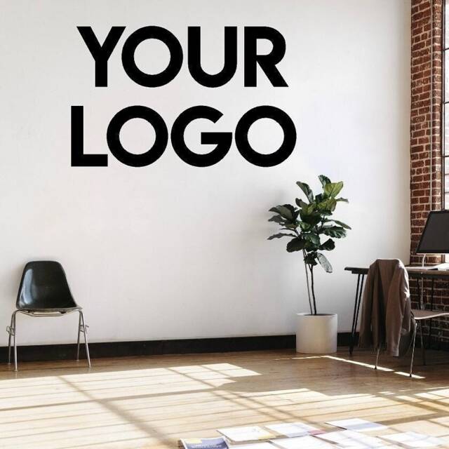 Custom Interior Wall Vinyl Decal/Your Business Logo Personalized Decor ...