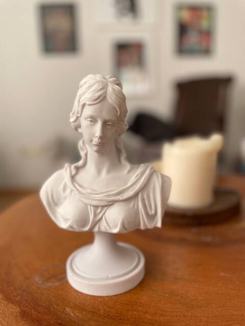 Hand-Painted Hera Bust Statue Greek Roman Sculpture, Home Decor by Etsy ...