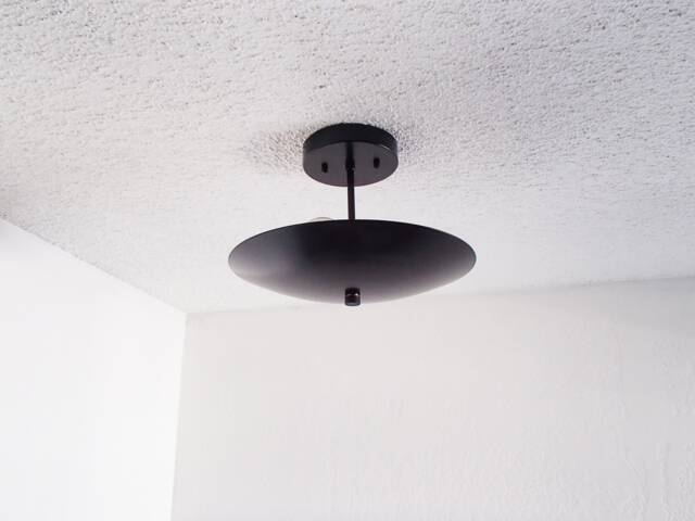 Flush Mount Ceiling Light - Modern Minimalist Living Dining Room ...