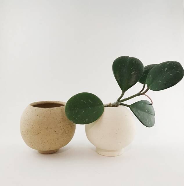 Raw Clay Orb Planters by Etsy | ufurnish.com