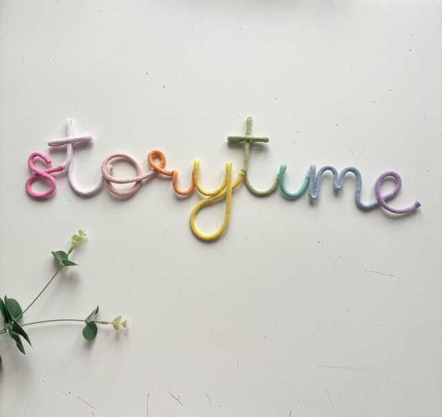Custom Pastel Colors Storytime Sign - Kids Room Wall Decor by Etsy ...