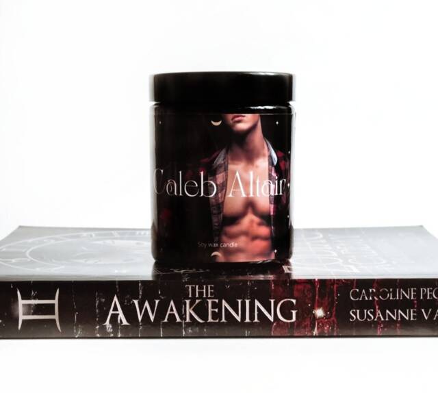 Caleb Altair Candle /Book Inspired Soy Wax /Zodiac Academy /Officially ...